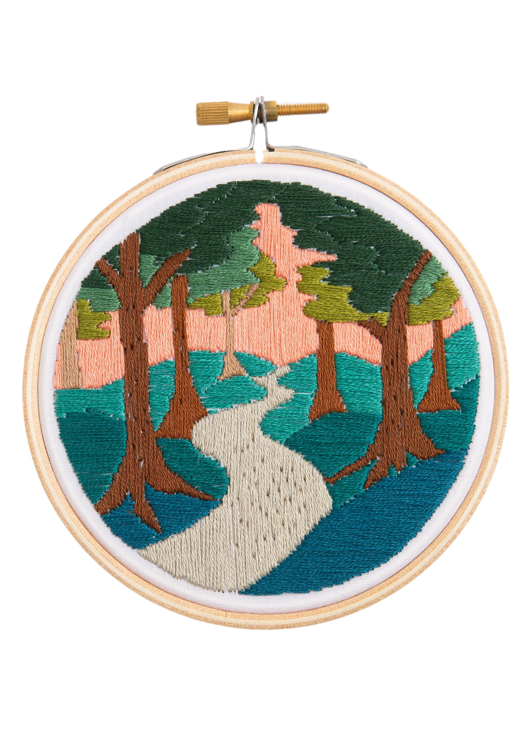 Forest Walk Mini Embroidery Kit – Spinning Jenny